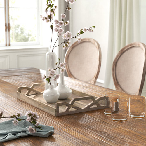 Kelly Clarkson Home Kess Wood Tray & Reviews | Wayfair