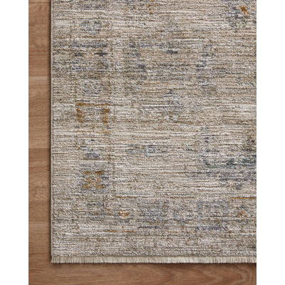 Jean Stoffer x Loloi Katherine Pebble / Ocean Area Rug & Reviews | Wayfair