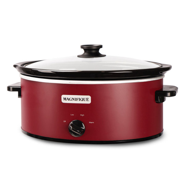 HOMECOOKIN Magnifique Slow Cooker Oval Manual Pot "& Reviews" | Wayfair