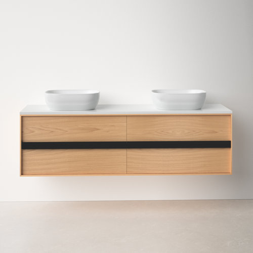 Modern Double Bathroom Vanities | AllModern