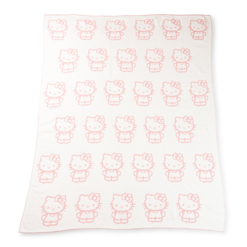 Sanrio Hello Kitty Feather Knit 50 X 60 In. Throw Blanket & Reviews ...