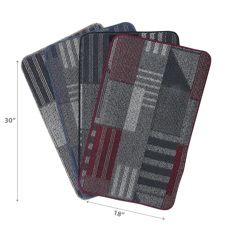 iHcasadécor IH Casa Decor Zhara Heavy Tufted Floor Mat Asstd 3' X 4 ...