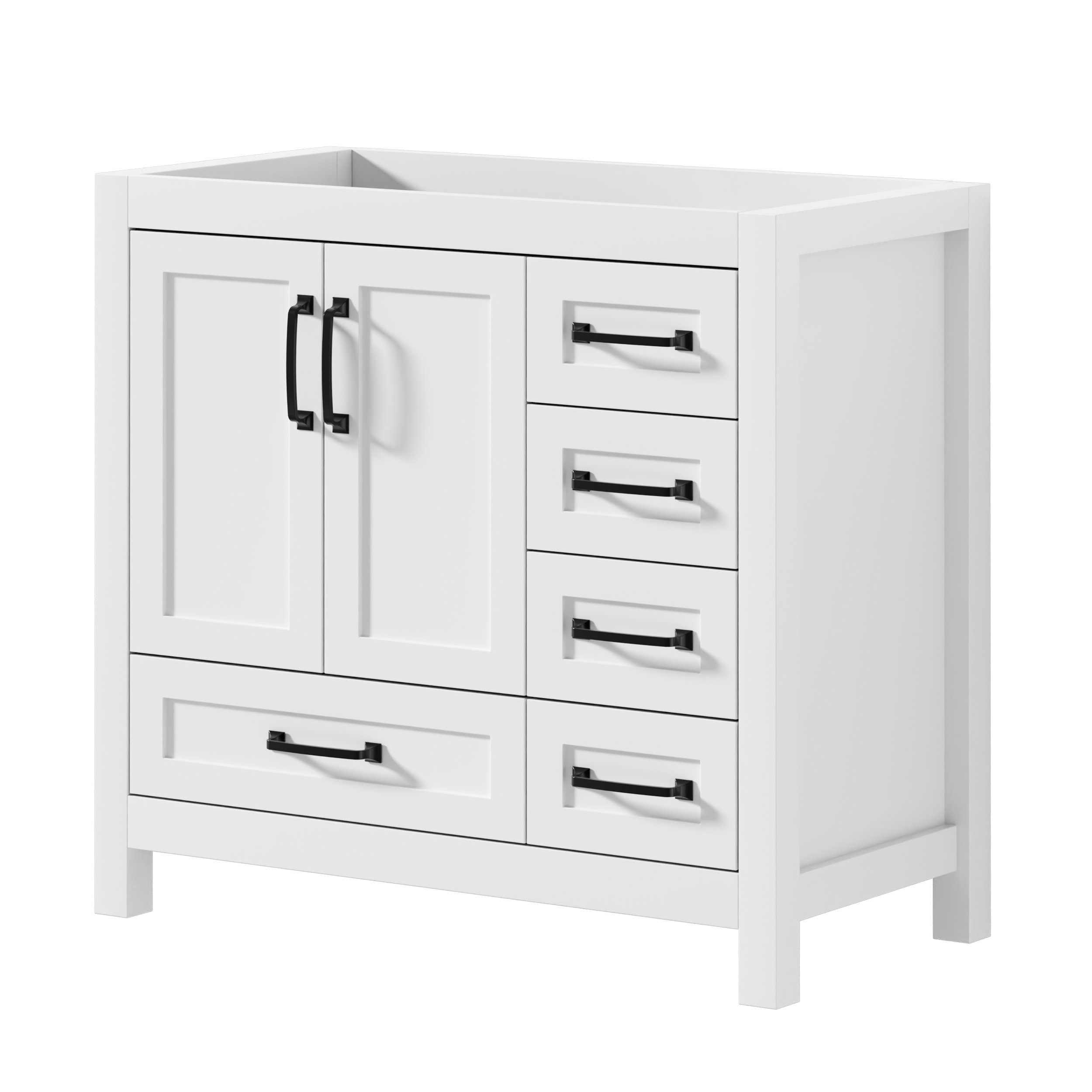 ECLIFE 36" Single Bathroom Vanity Base Only, Sink not Included ...