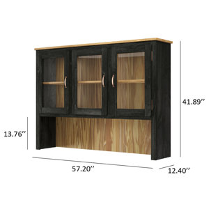 Charlton Home® Wood Hutch | & Reviews | Wayfair