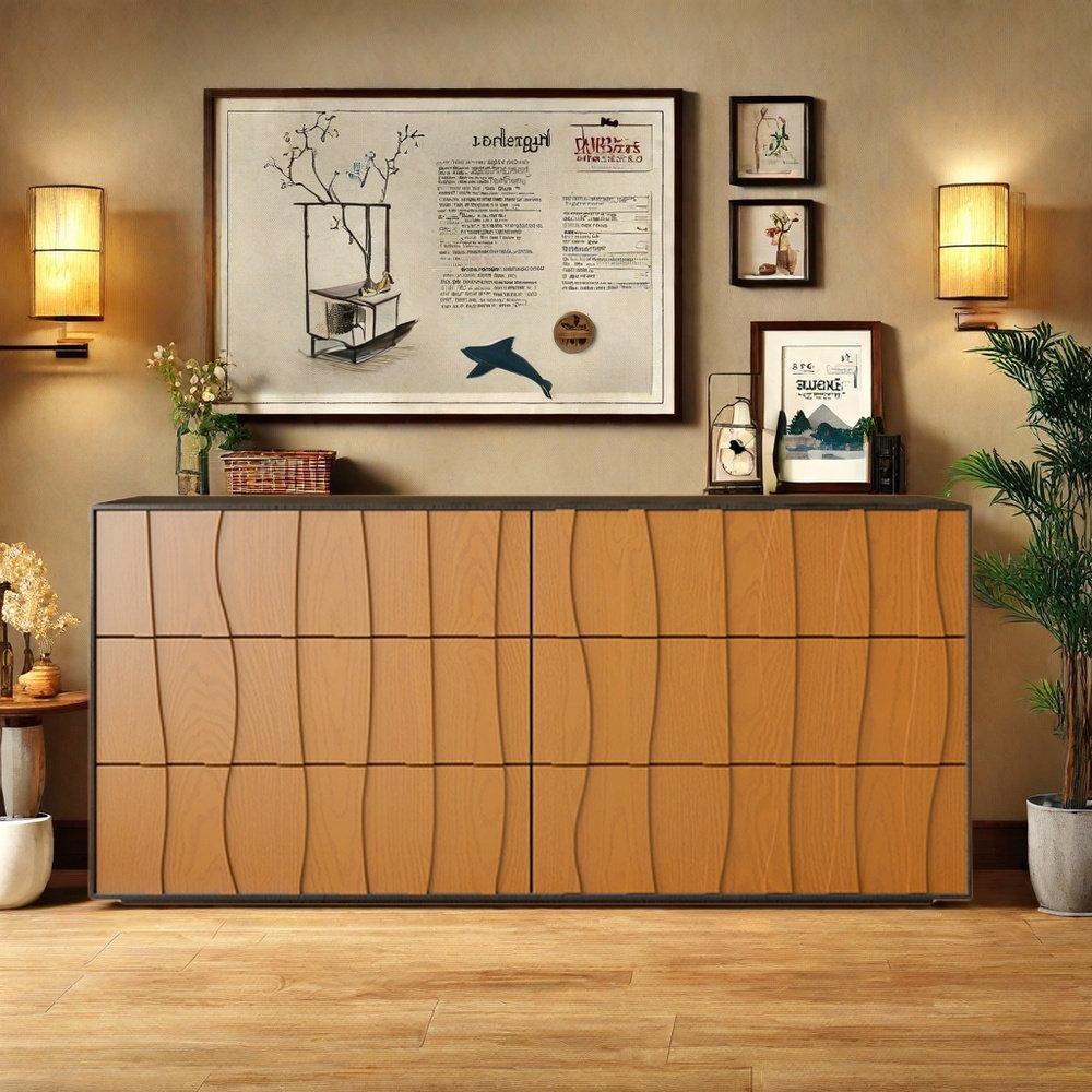 Latitude Run® Large-Capacity Kitchen Sideboard | Wayfair