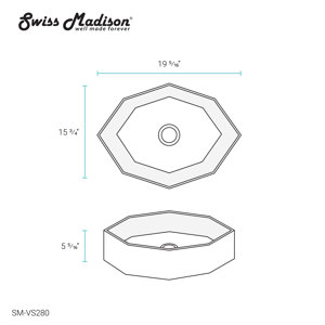 Swiss Madison Brusque Vessel Sink & Reviews | Wayfair