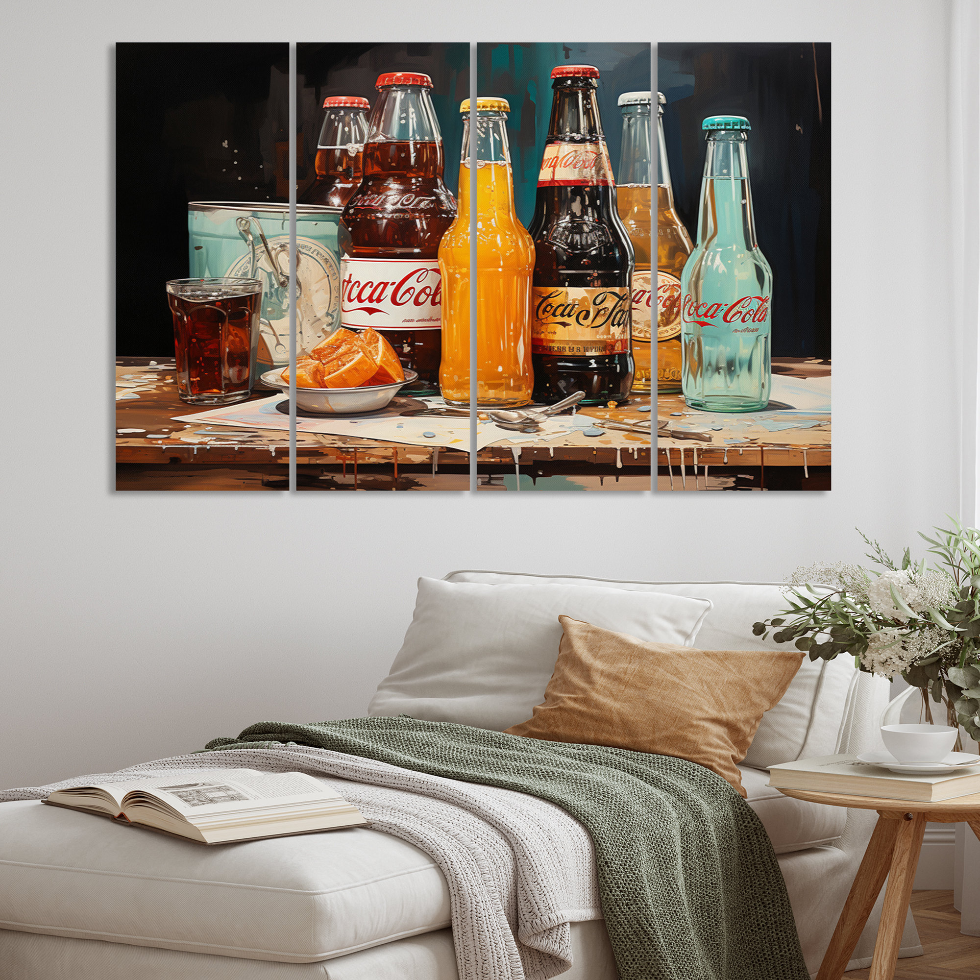 Ebern Designs Vintage Soda Harmony II - Food & Beverage Canvas Art ...