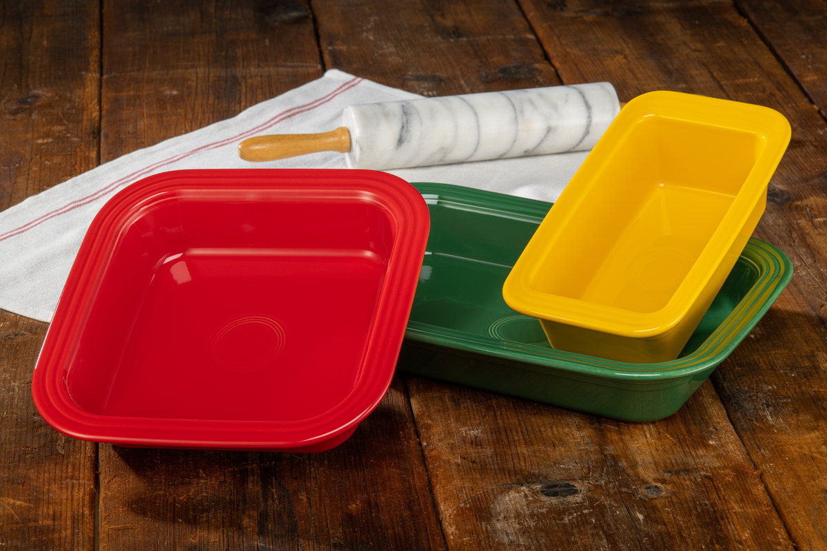 Fiesta 10 3/4 Inch x 5 3/4 Inch Loaf Pan Baker 1.4 Quarts | Wayfair