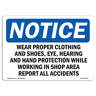 SignMission Wear Proper Clothing and Shoes Eye Hearing Sign | Wayfair