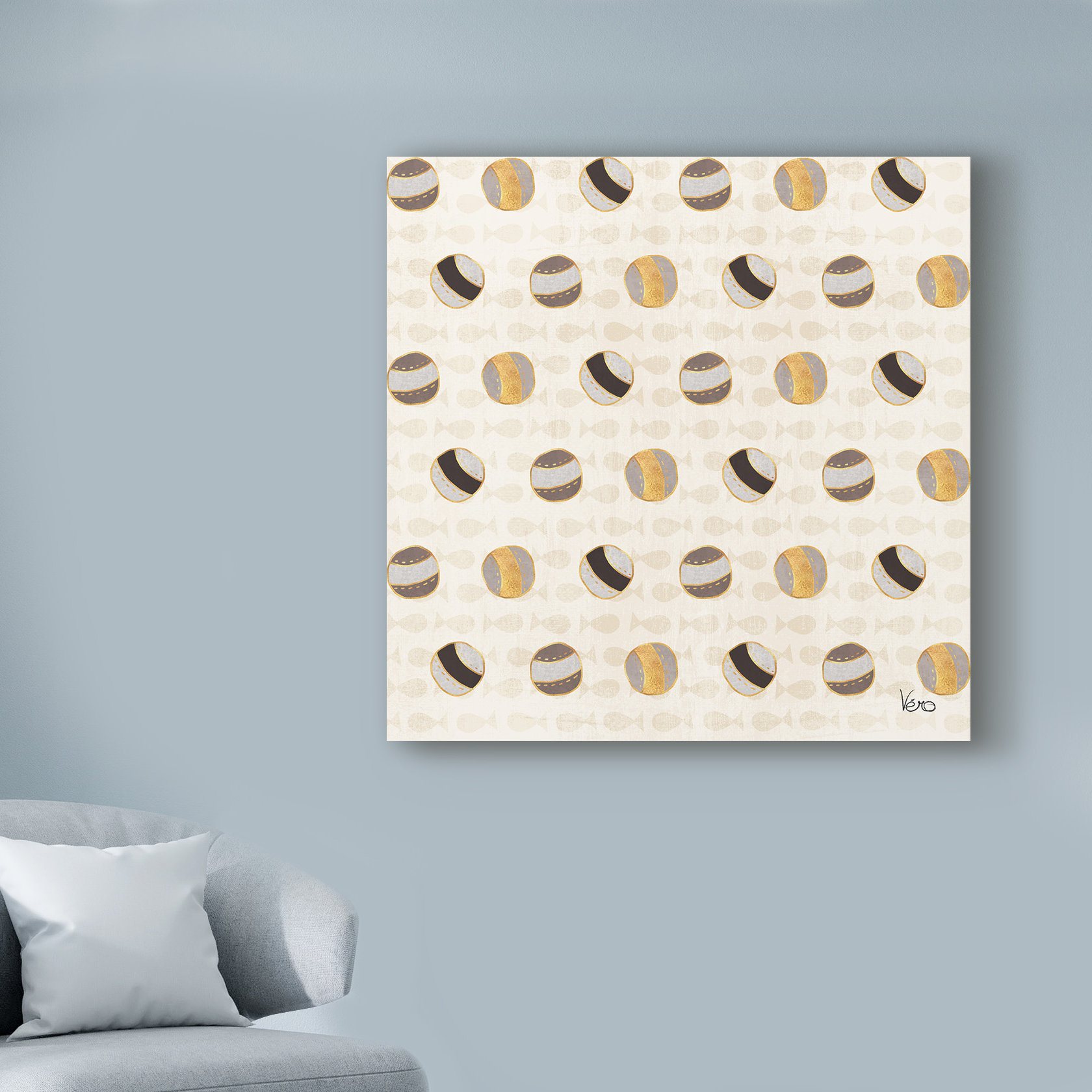 Winston Porter 'Otomi Cats Step 02A Neutral' Graphic Art Print on ...