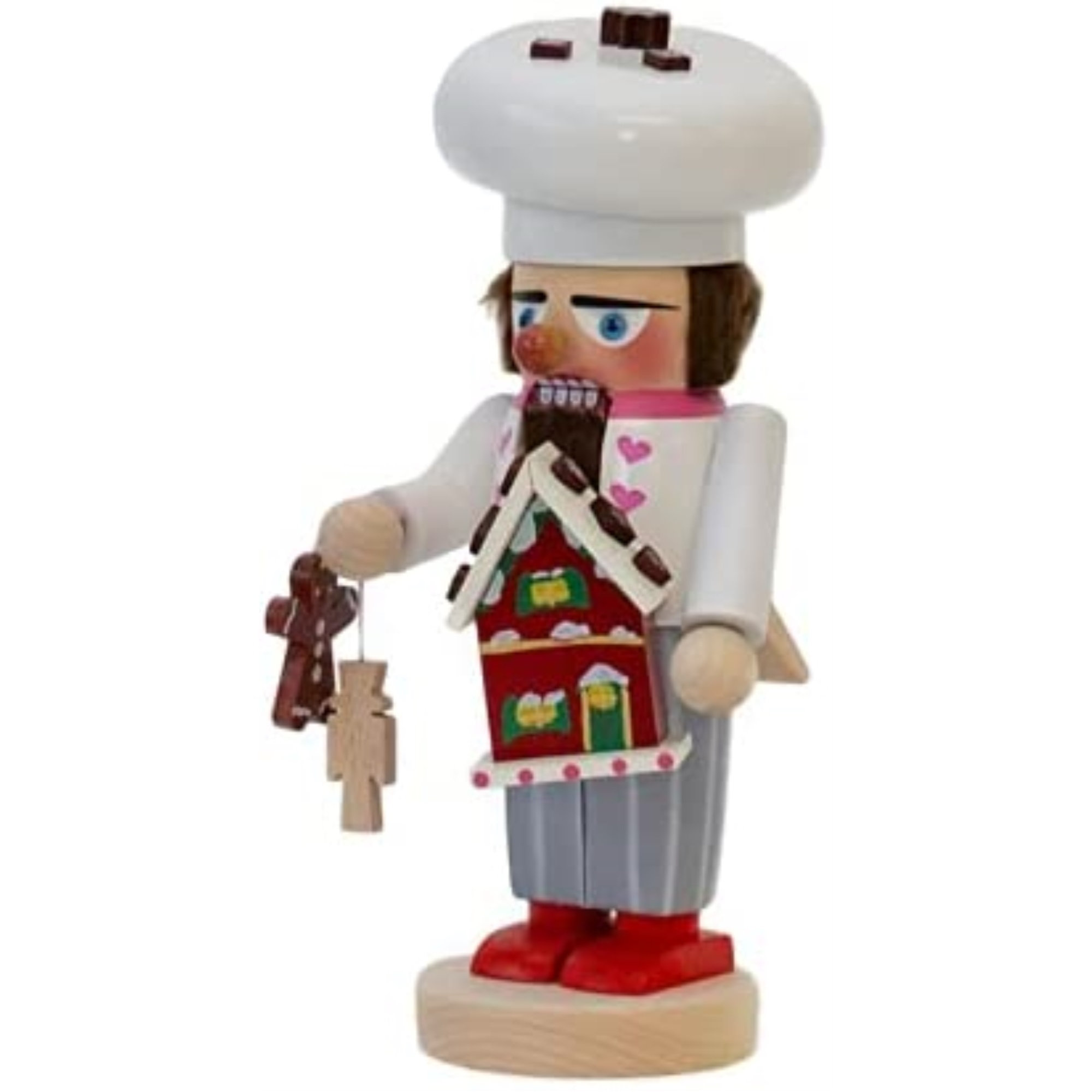 The Holiday Aisle® Chubby Gingerbread Baker Nutcracker | Wayfair