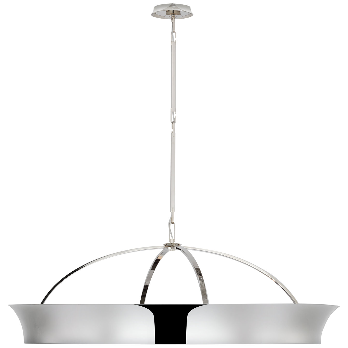Visual Comfort Signature Garland 40" Dual Lit Ring Chandelier | Perigold