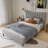 George Oliver Upholstered Platform Bed Frame With Vertical Channel ...