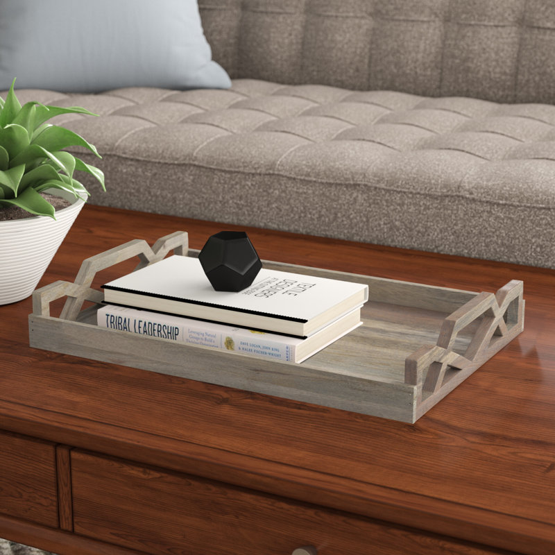 Kelly Clarkson Home Kess Wood Tray & Reviews | Wayfair