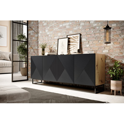 Ebern Designs Mehrunisha 200cm Sideboard | Wayfair.co.uk
