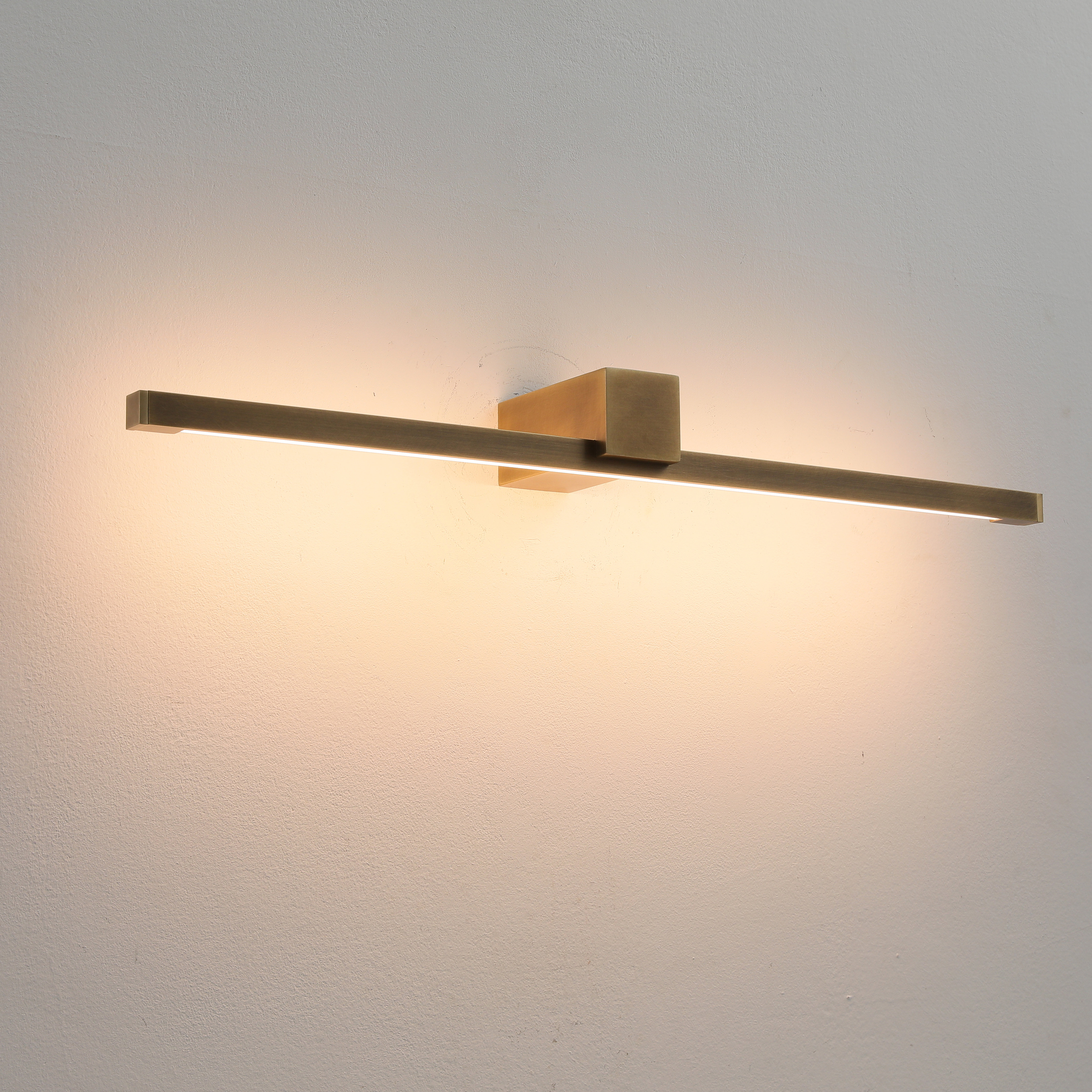 Ebern Designs Brass Long Strip Vanity Light | Wayfair