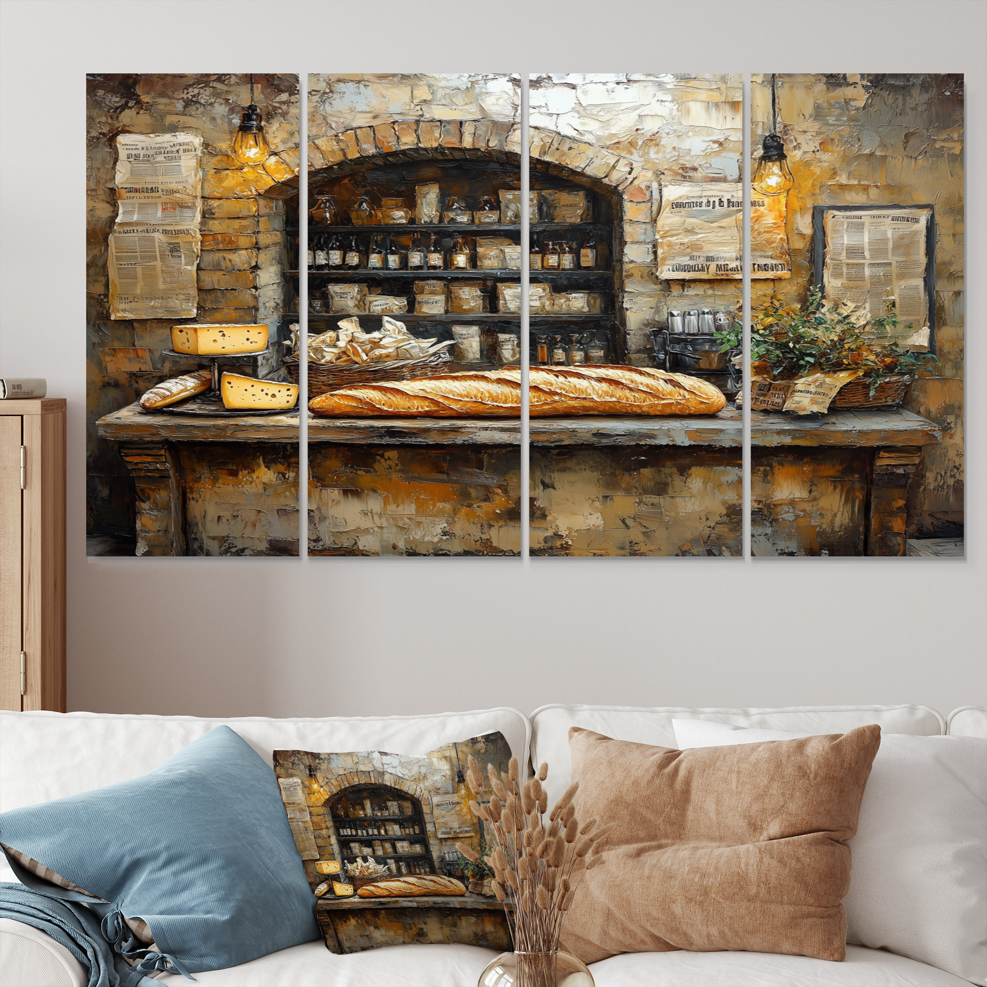 Winston Porter French Cafe Baguette Et Fromage II - French Cafe Wall ...