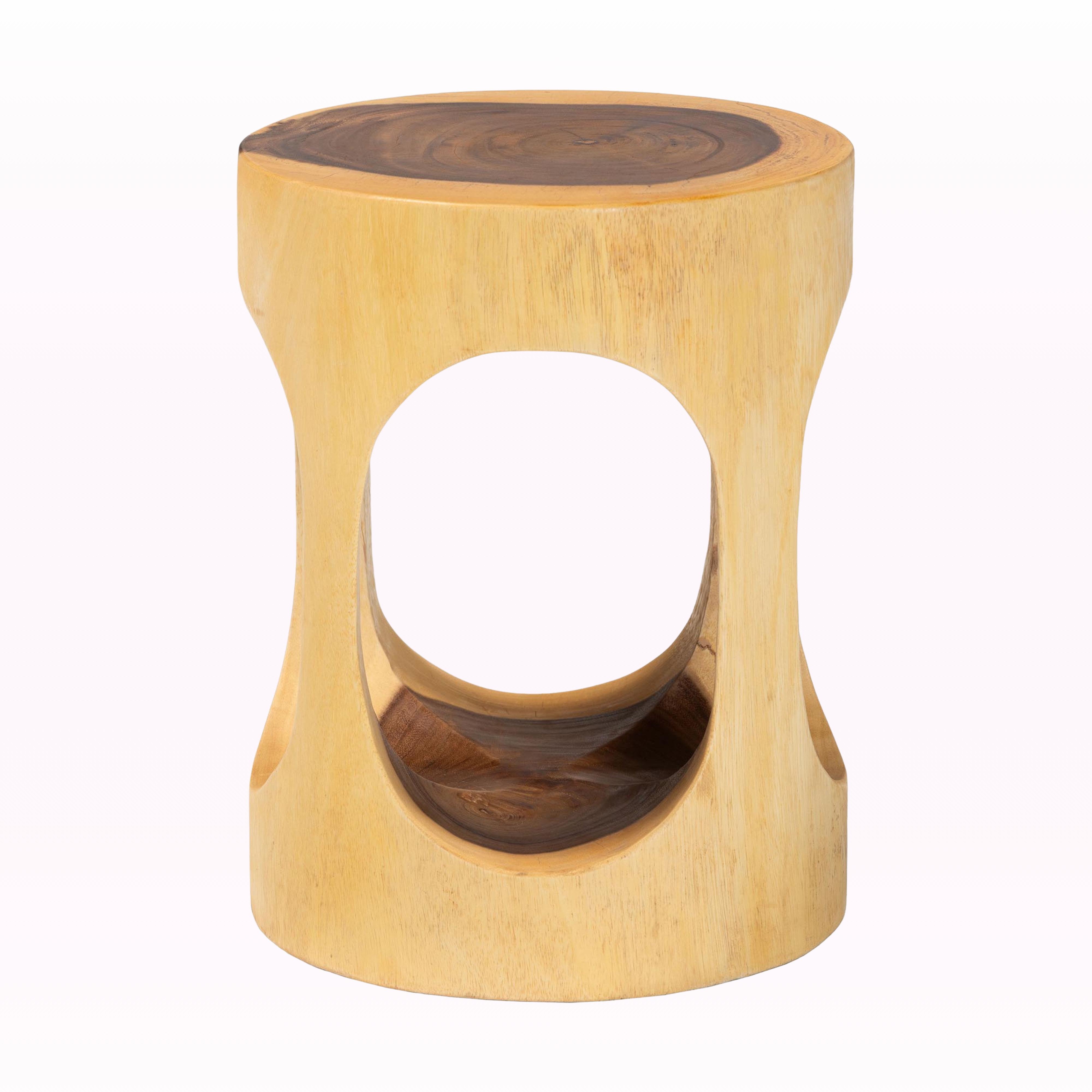 Dakota Fields Oksana Modern Boho Accent Table with Open Work Design ...