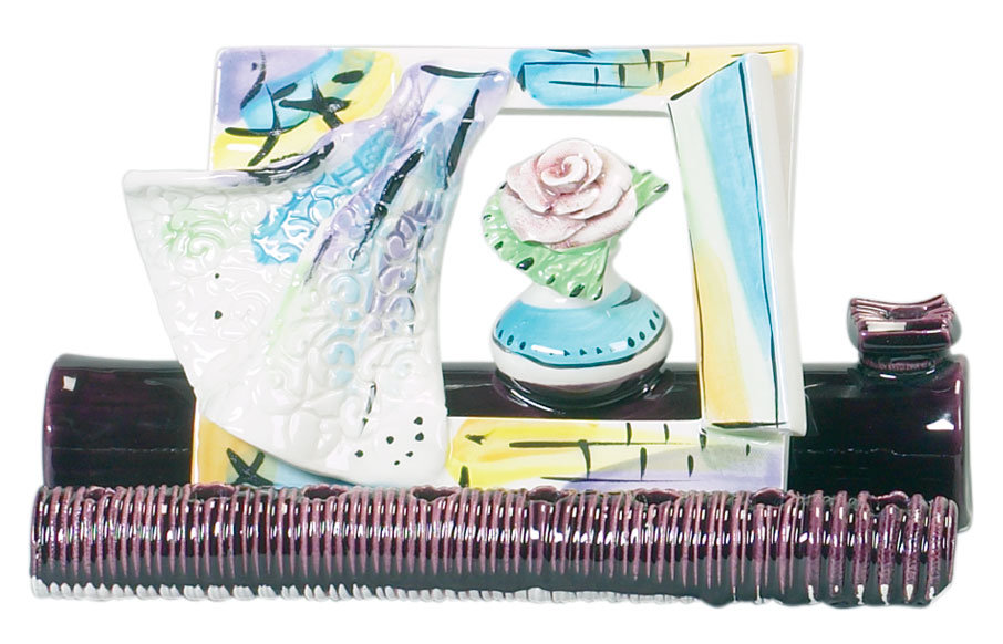 Israel Giftware Design Handpainted Porcelain Menorah | Wayfair