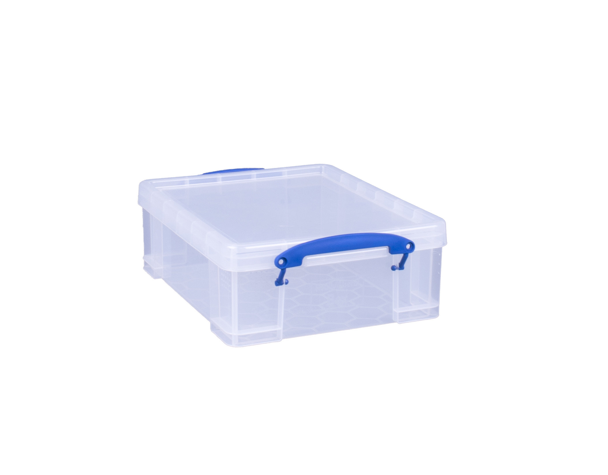 Really Useful Box 8.1L Plastic Storage Container w/Snap Lid & Clip Lock ...