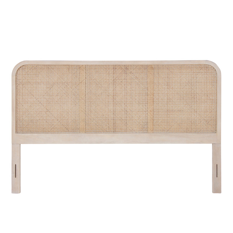 Birch Lane™ Boone Solid Wood and Cane Headboard & Reviews | Wayfair