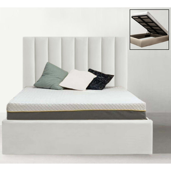 Ebern Designs Mahida Upholstered Panel Bed | Wayfair.co.uk