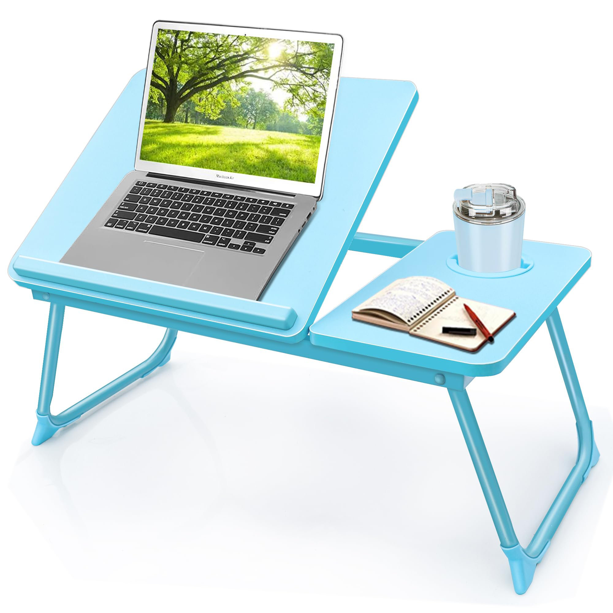 Inbox Zero Laptop Desk For Bed Couch,Lap Desk For Laptop,Portable ...