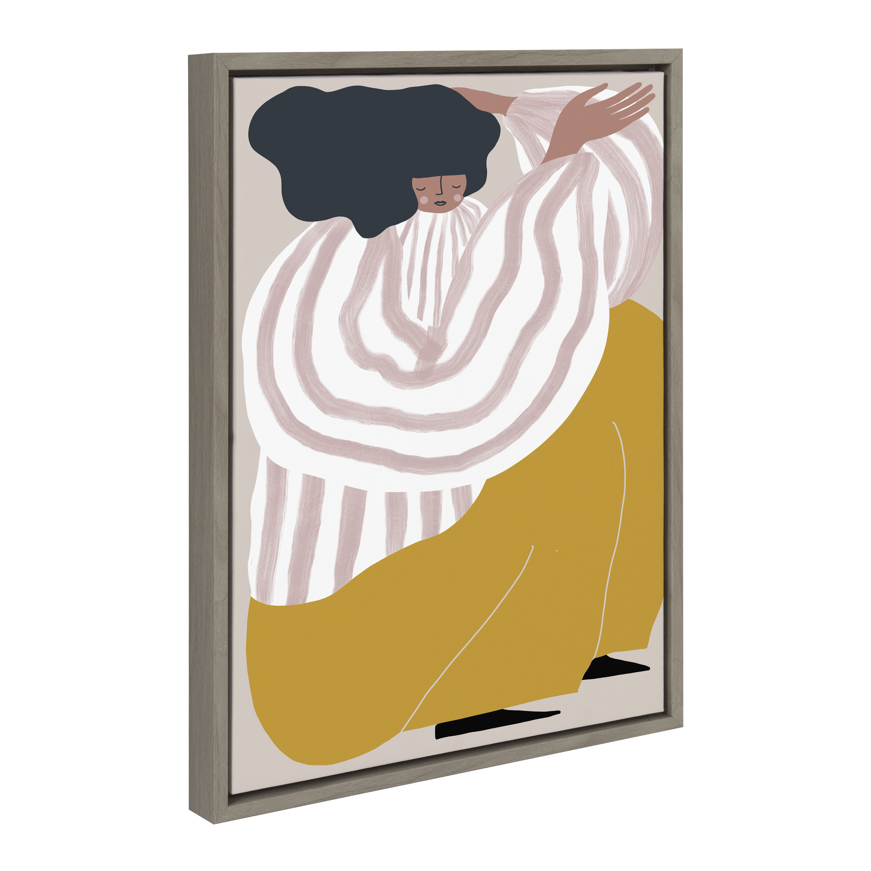 Corrigan Studio® Sylvie Quarantine Series Portrait 1 Framed Canvas By ...