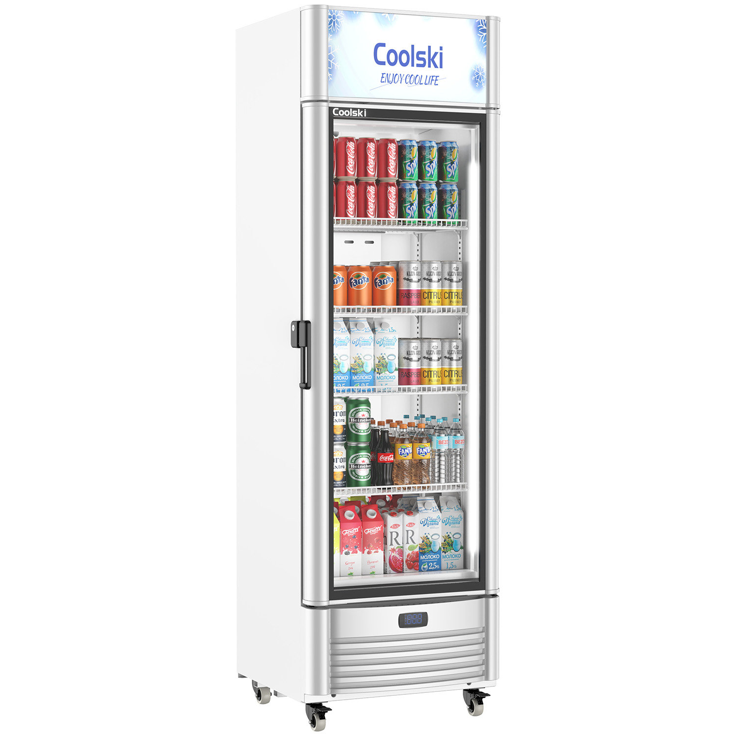 Digitale Essentials 12.5 Cu.ft. Commercial Merchandiser Refrigerator ...