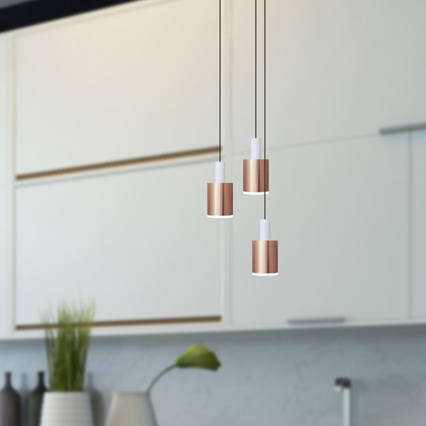 Orren Ellis Essoura 3 - Light Cluster Pendant & Reviews | Wayfair