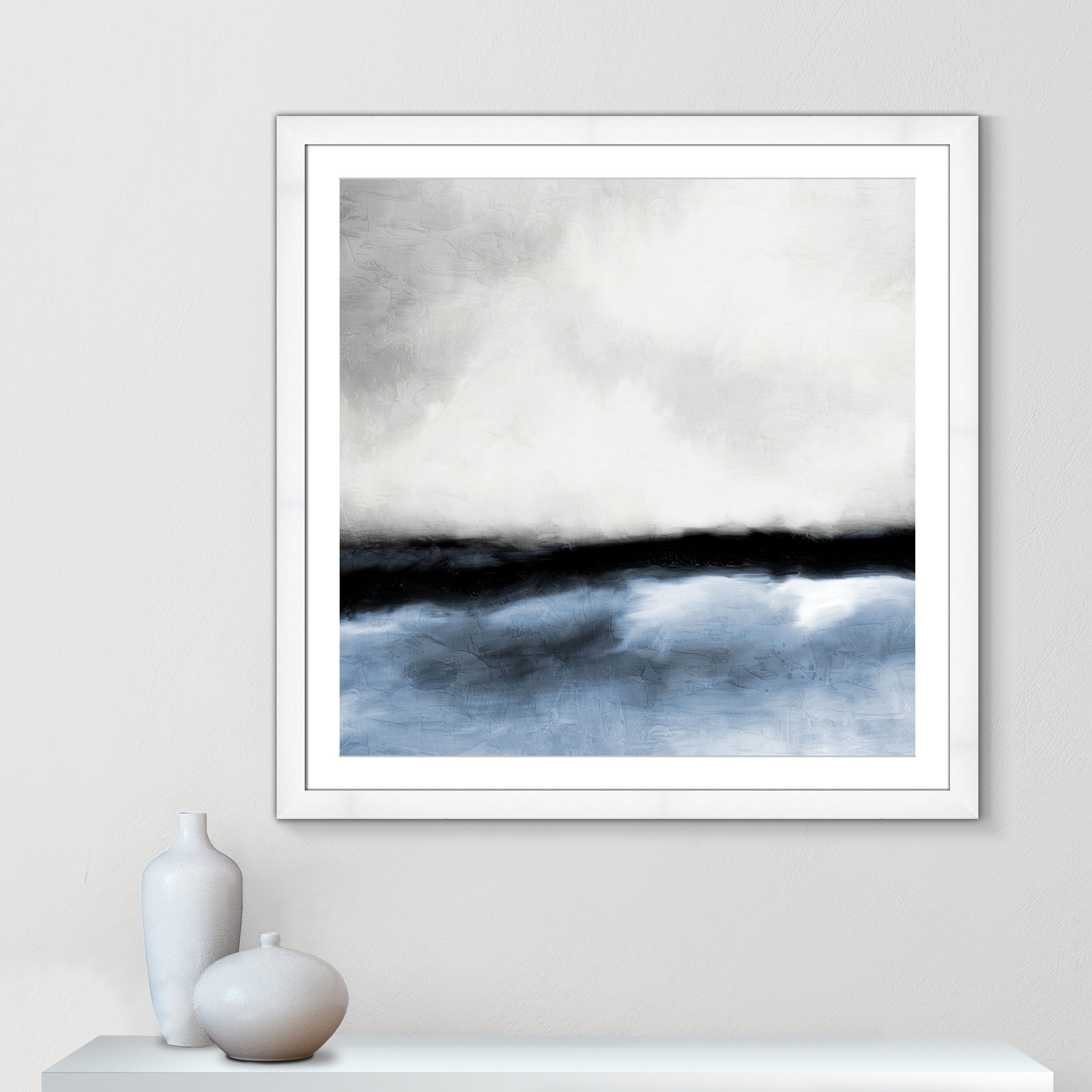 Casa Fine Arts Across the Horizon - Square Version Print by Kimberly ...