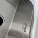 VEVOR Farmhouse / Apron Single Bowl Stainless Steel Kitchen Sink ...