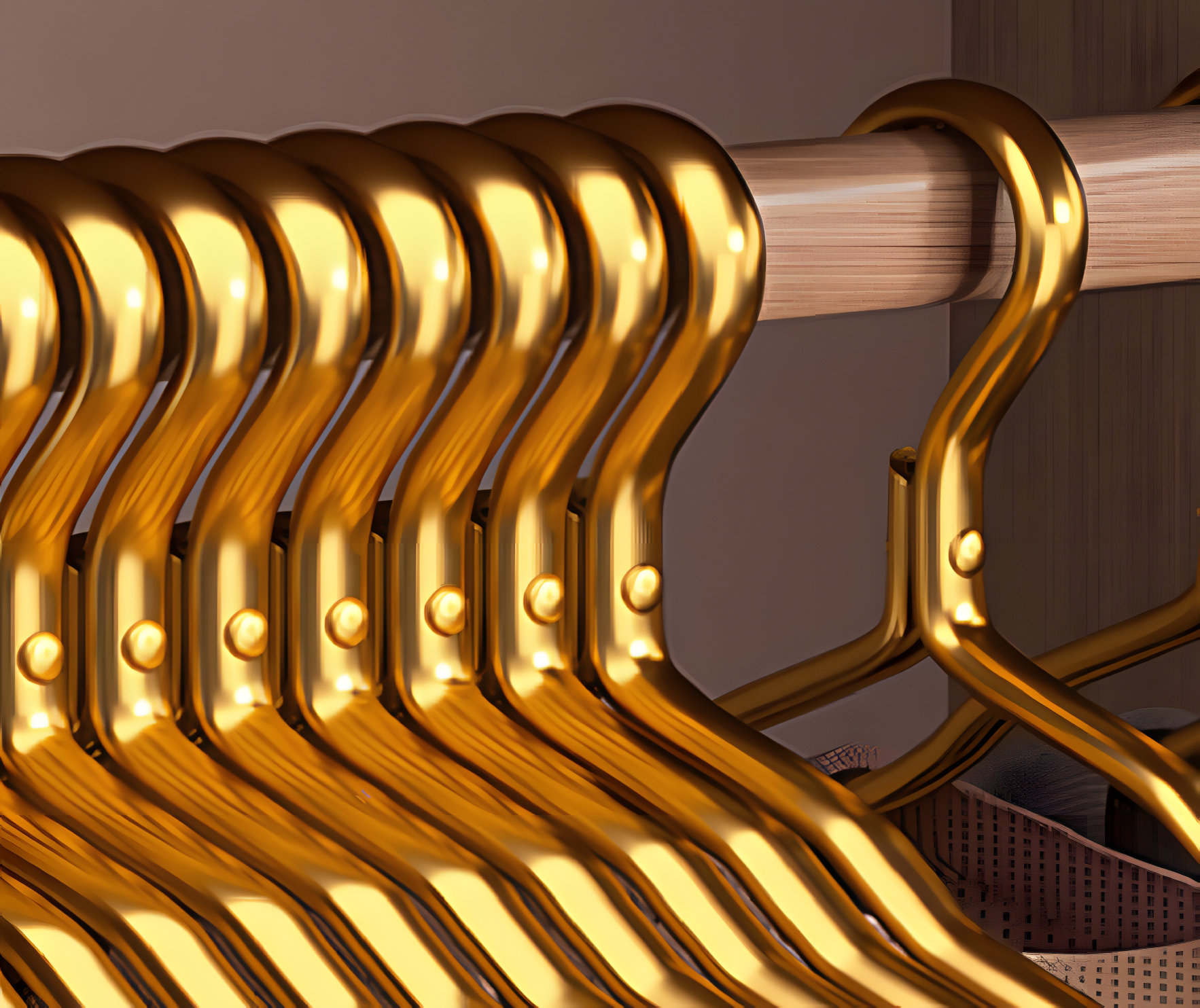 Rebrilliant Aluminum Alloy Clothes Hanger | Wayfair