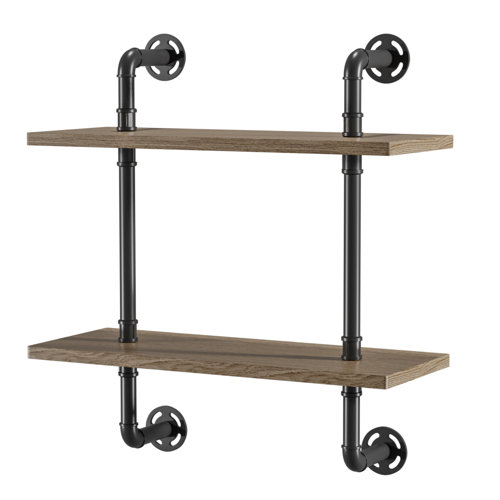 17 Stories Hollis 2 Piece Tiered Shelf & Reviews | Wayfair