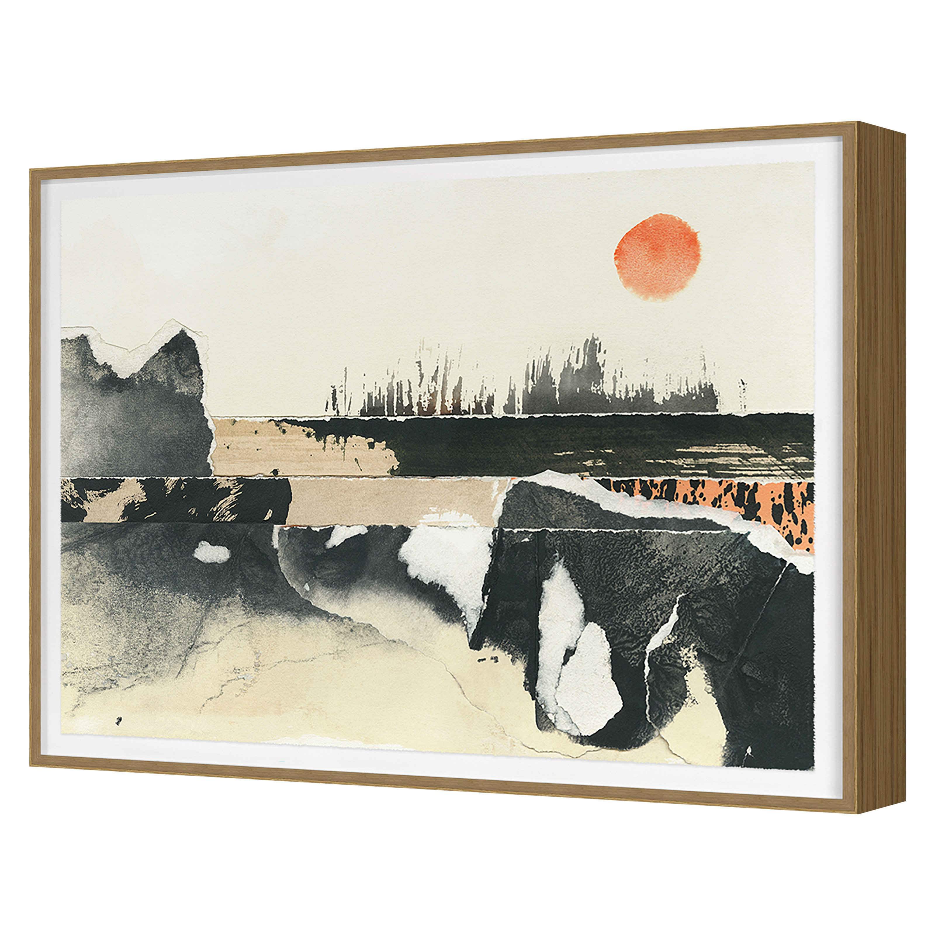 Grand Image Home Rising Sun A by PC Ngo - Single Picture Frame Print on ...