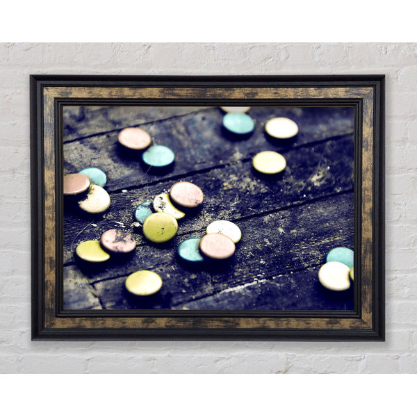 Bright Star Pins - Single Picture Frame Print | Wayfair.co.uk