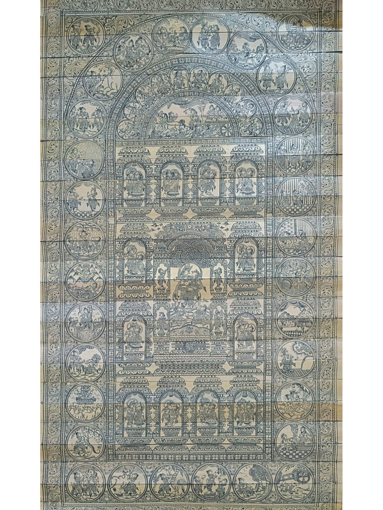 Exotic India Krishna Story - Krishna Leela | Pattachitra Painting ...