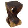 Ivy Bronx Lishe Solid Wood Abstract End Table & Reviews | Wayfair