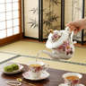 Astoria Grand Vintage European Porcelain Tea Set With Gold Trim Floral ...