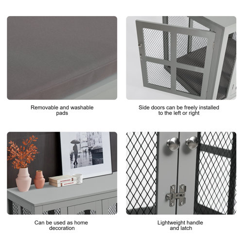 Archie & Oscar™ Laffey Pet Crate & Reviews | Wayfair