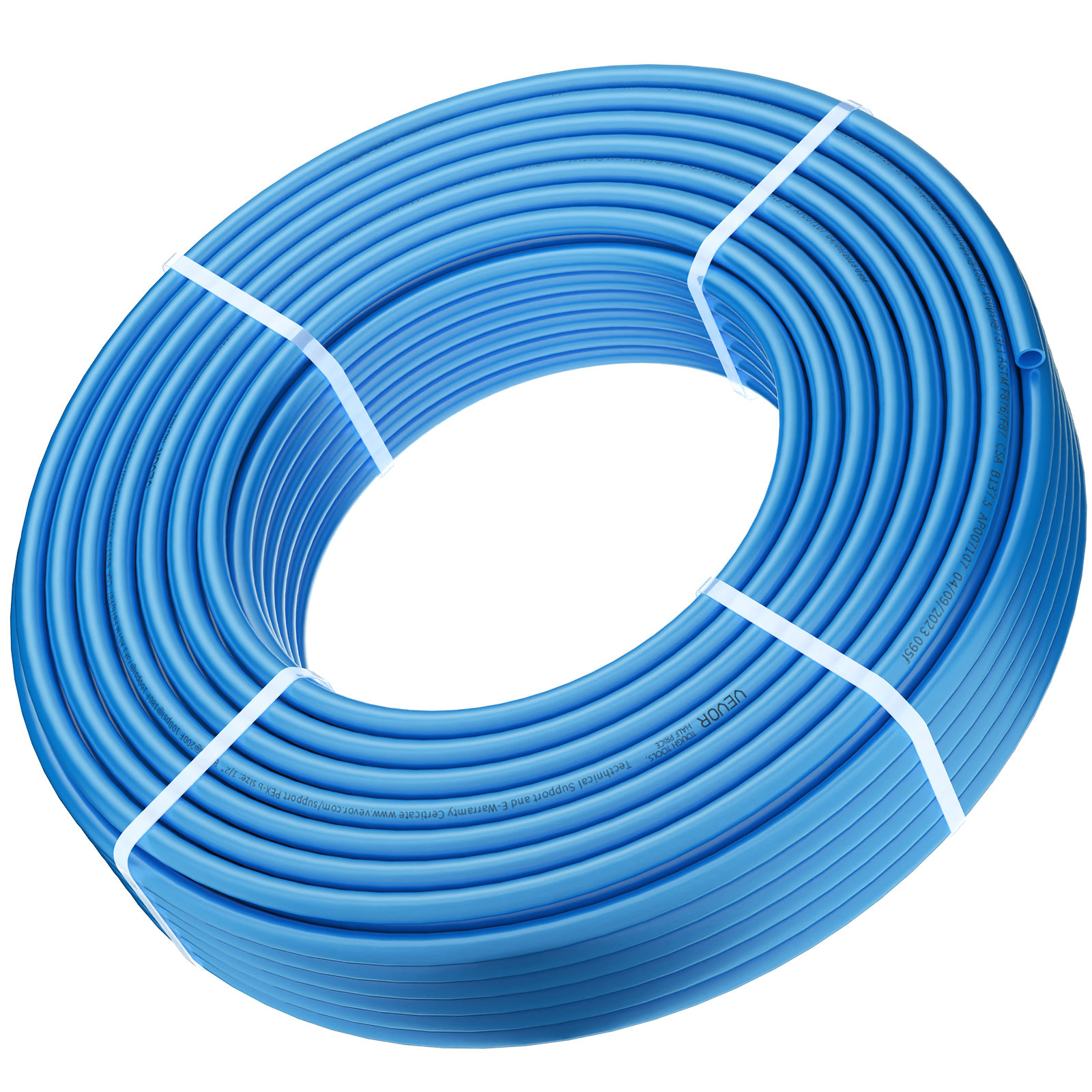 Stellweilan Tessberg PEX Pipe 1/2 Inch, 300 Feet Length PEX-B Flexible ...