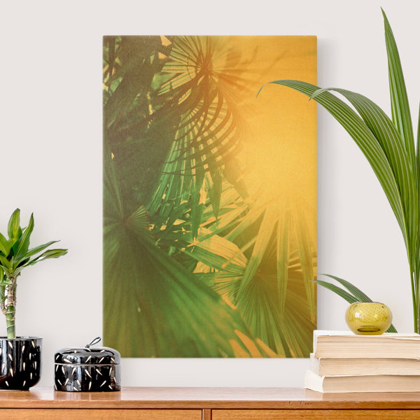 Sansibar Home Leinwandbild Tropische Pflanzen Palmen bei ...