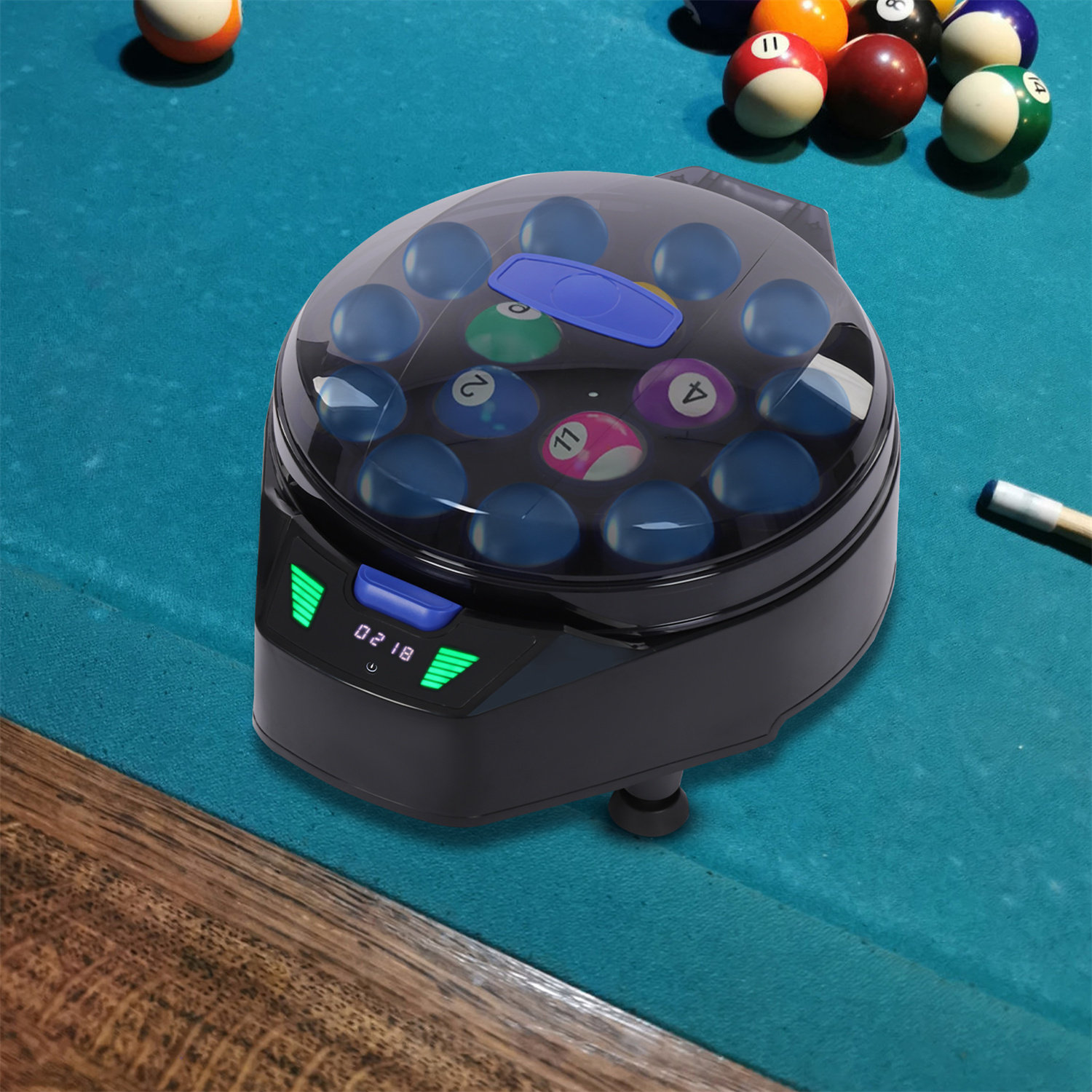 YINXIER 16 Balls Electric Automatic Pool Ball Cleaner - Wayfair Canada