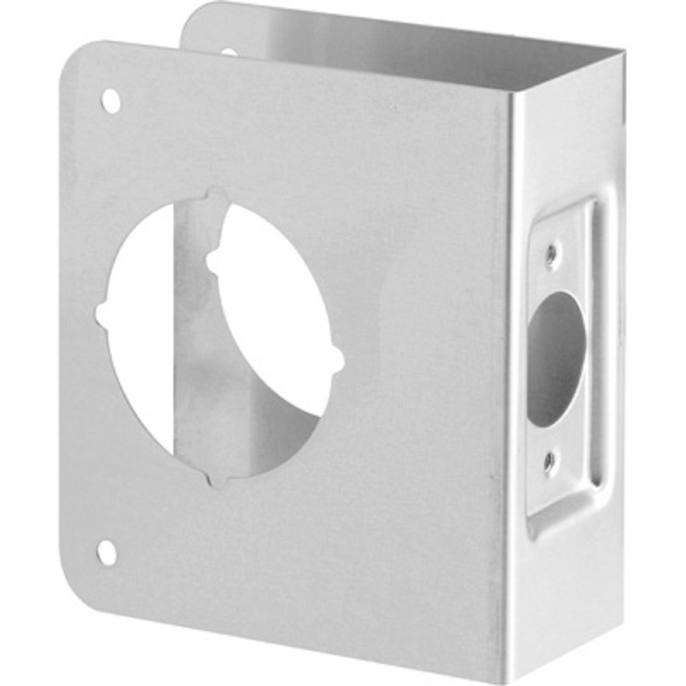 Prime-Line Stainless Steel Lock and Door Reinforcement Plate for 1-3/4 ...