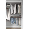 Dotted Line™ Grid 48" W - 96" W Closet System Starter Kit & Reviews ...