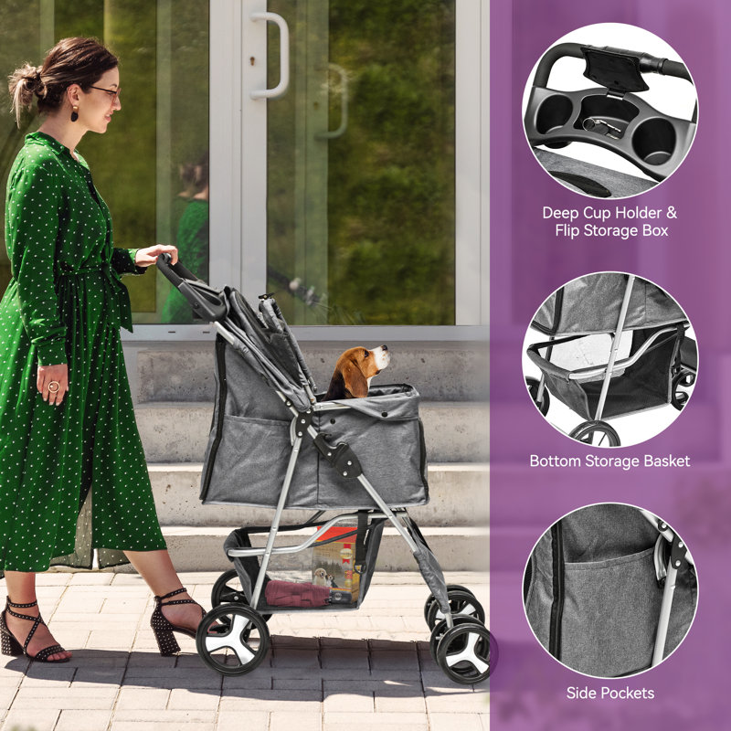 Edrosie Inc Folding Standard Stroller & Reviews | Wayfair