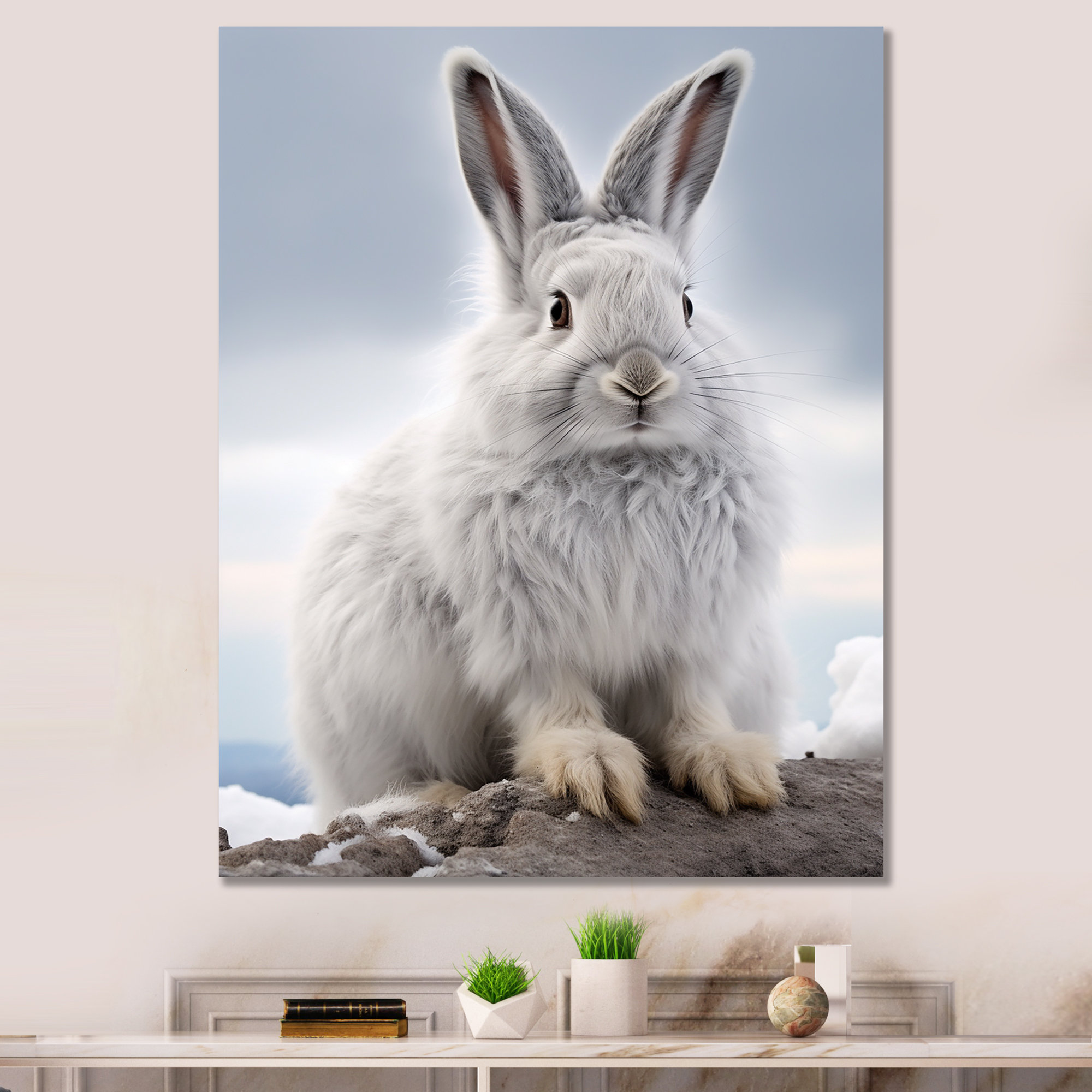 Gracie Oaks Nimble Hopper Rabbit I - Animals Wall Decor | Wayfair