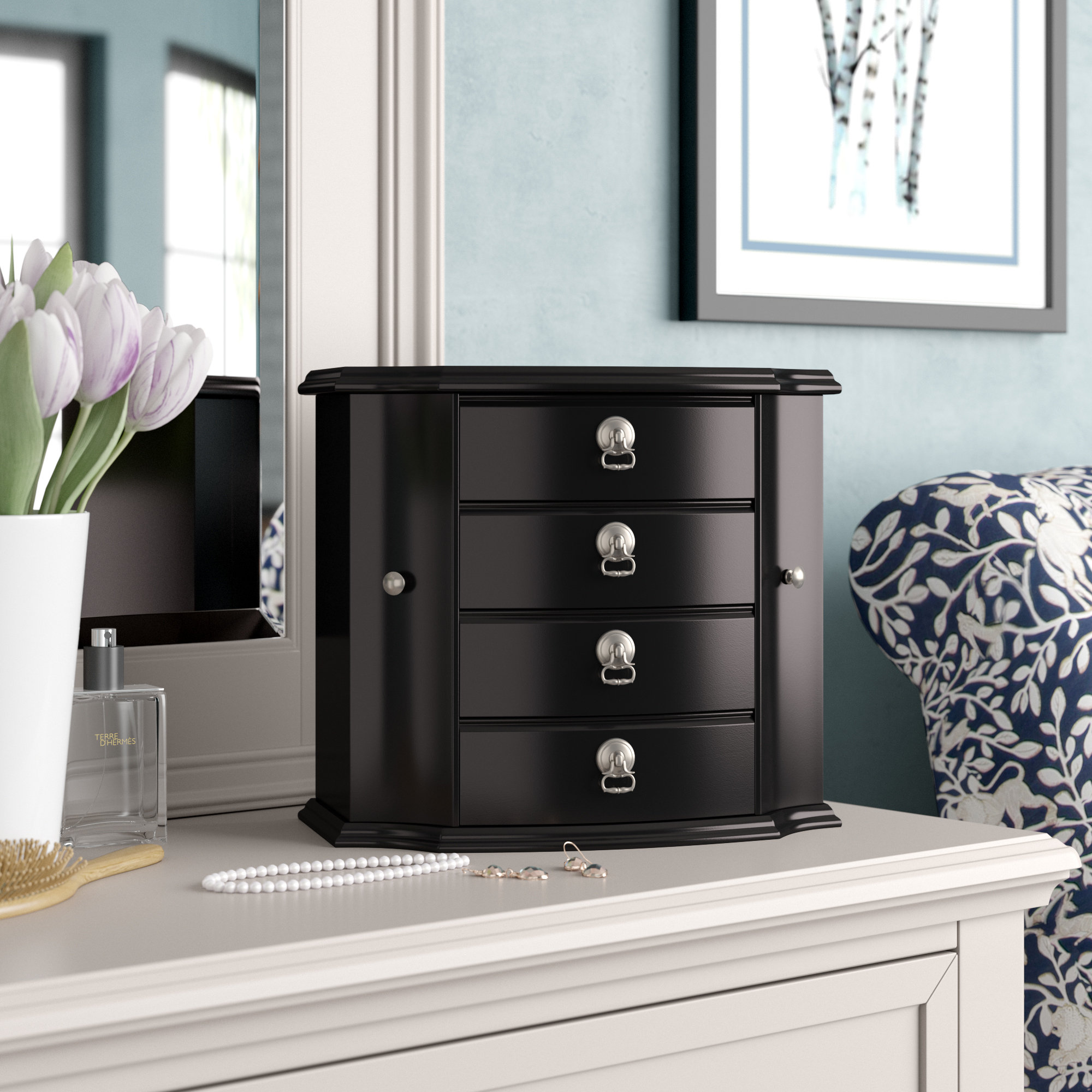 Darby Home Co Wood Jewelry Box + & Reviews | Wayfair