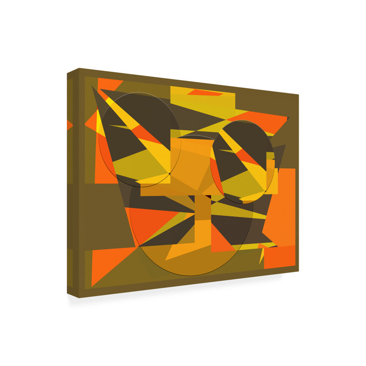 Trademark Art Charisma Color Collage Charisma Colour Collage On Canvas ...