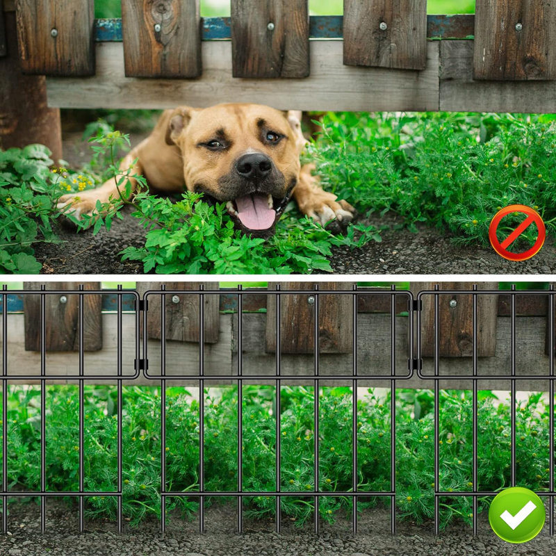 ColourTree 10 Pcs No Dig Animal Barrier Fence & Reviews | Wayfair